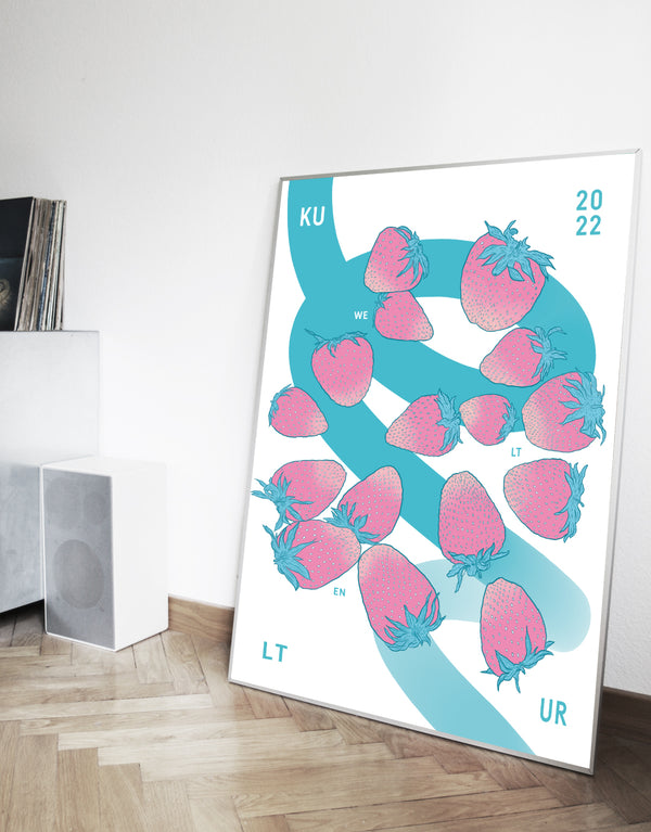 «Fresh Jive», Poster – Stilvolles Grafik-Design für moderne Wanddeko ...